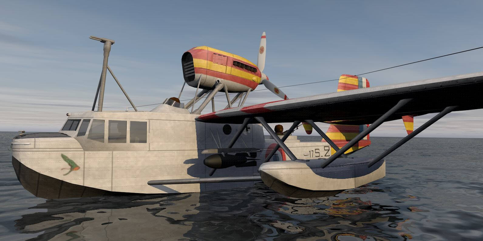 Loire L-130 Colonial 3D Model by ChipBassChaos
