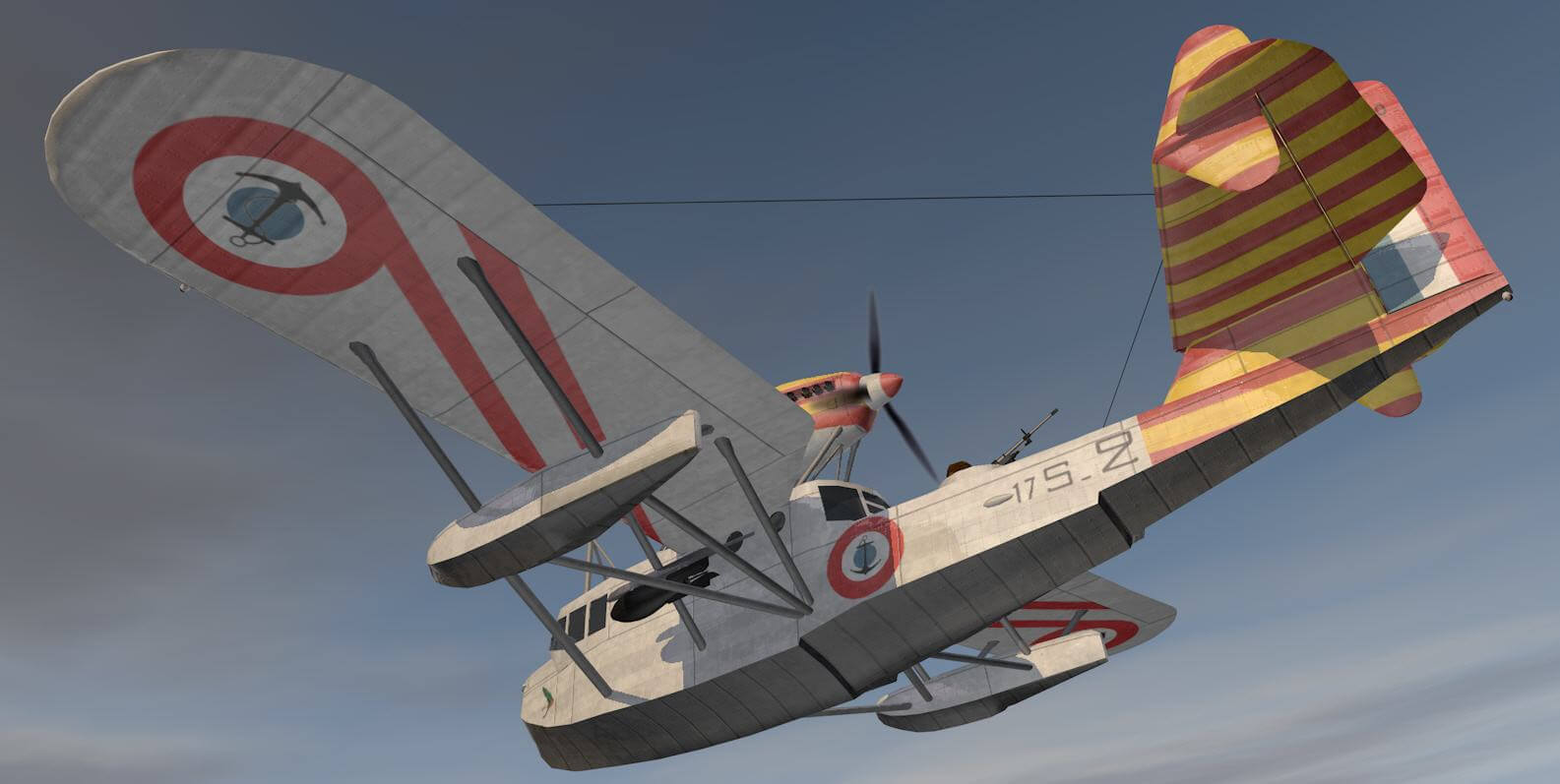 Loire L-130 Colonial 3D Model by ChipBassChaos