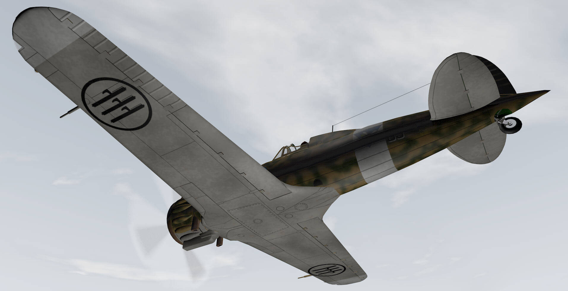 Macchi Mc-200 Saetta 3D Model by ChipBassChaos