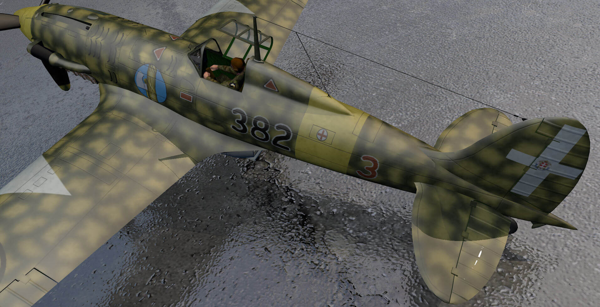 Macchi Mc-202 Folgore 3D Model by ChipBassChaos