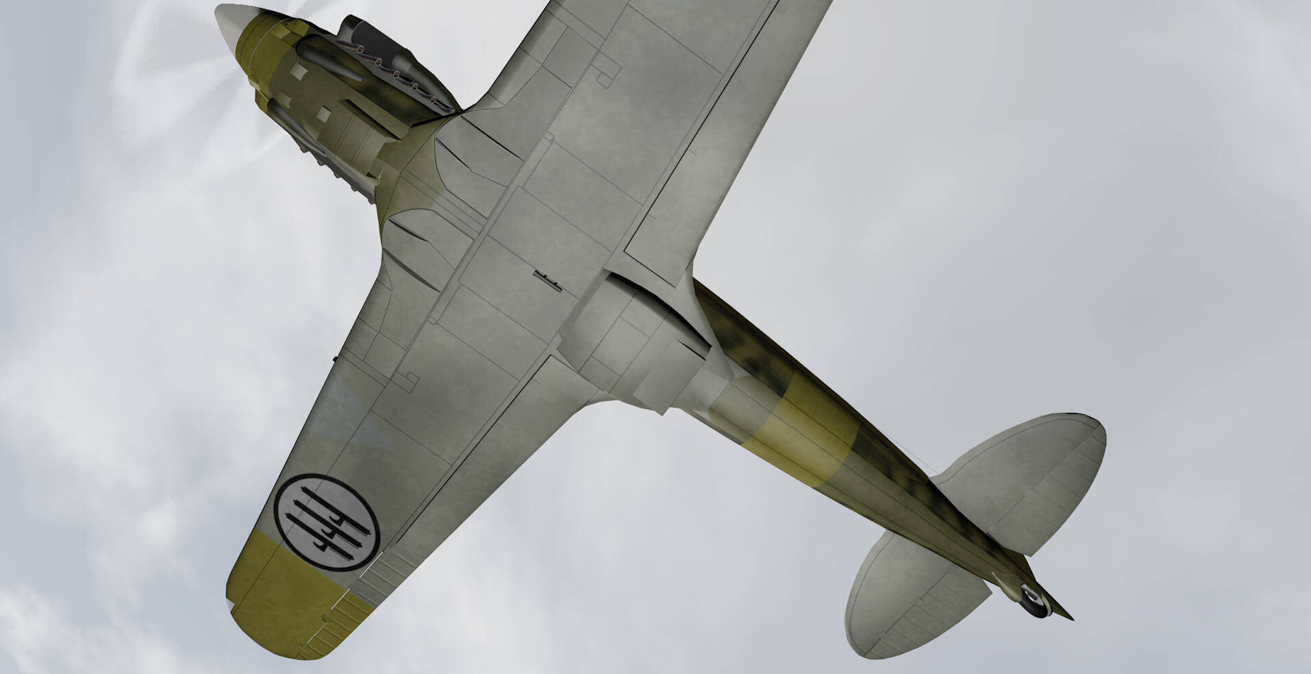 Macchi Mc-202 Folgore 3D Model by ChipBassChaos