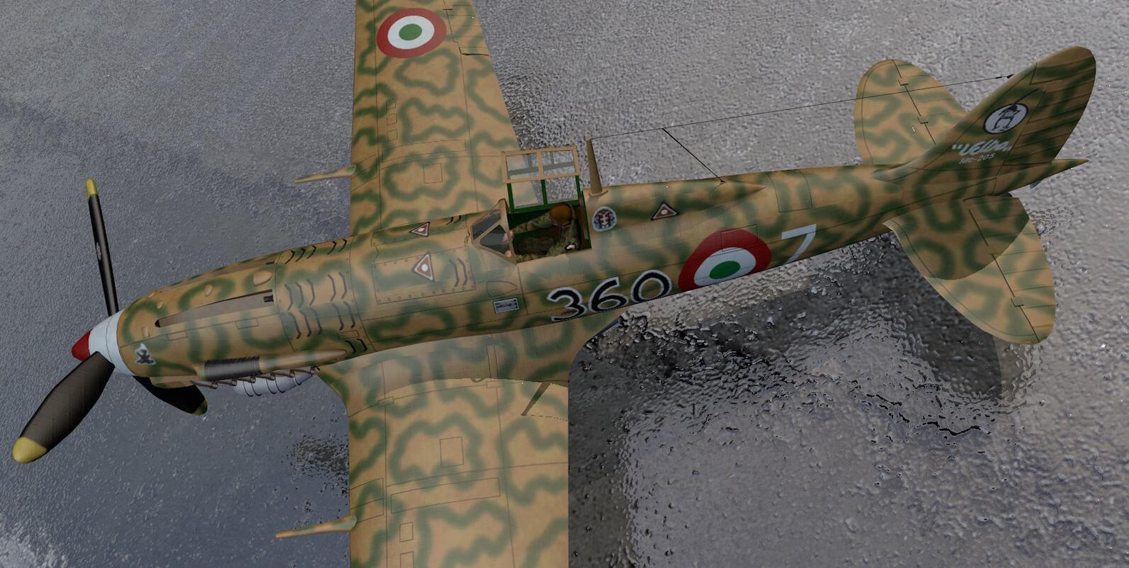 Macchi Mc-205 Veltro 3D Model by ChipBassChaos