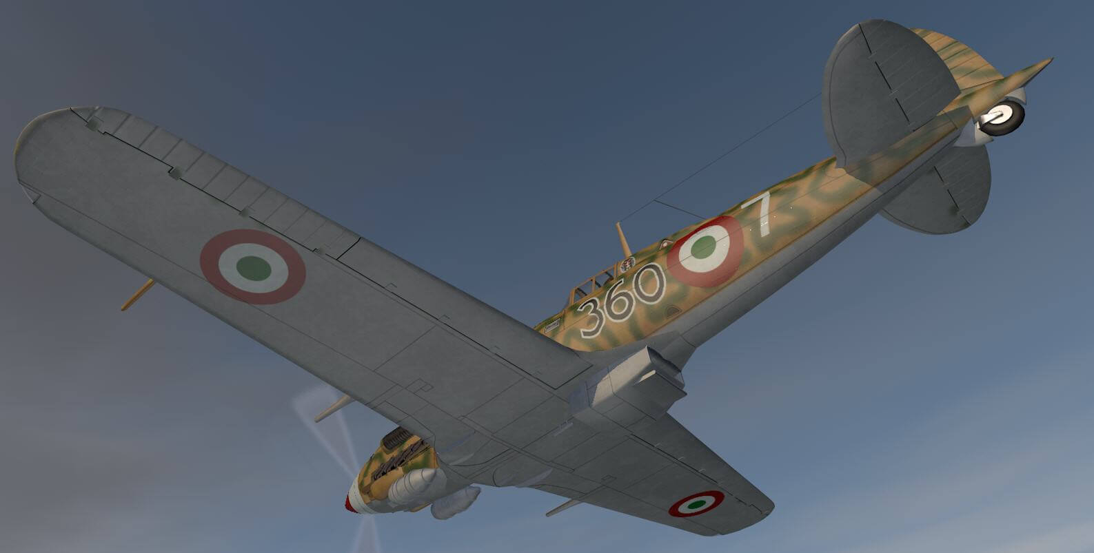 Macchi Mc-205 Veltro 3D Model by ChipBassChaos