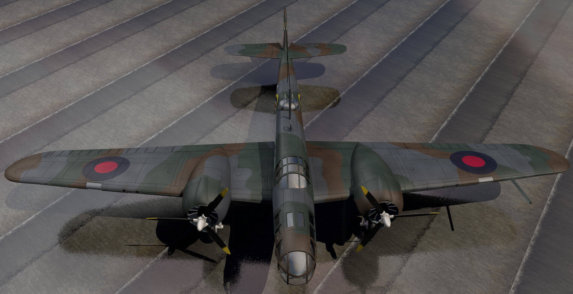 Martin 167 Maryland Mk-1 (RAF) 3D Model by ChipBassChaos