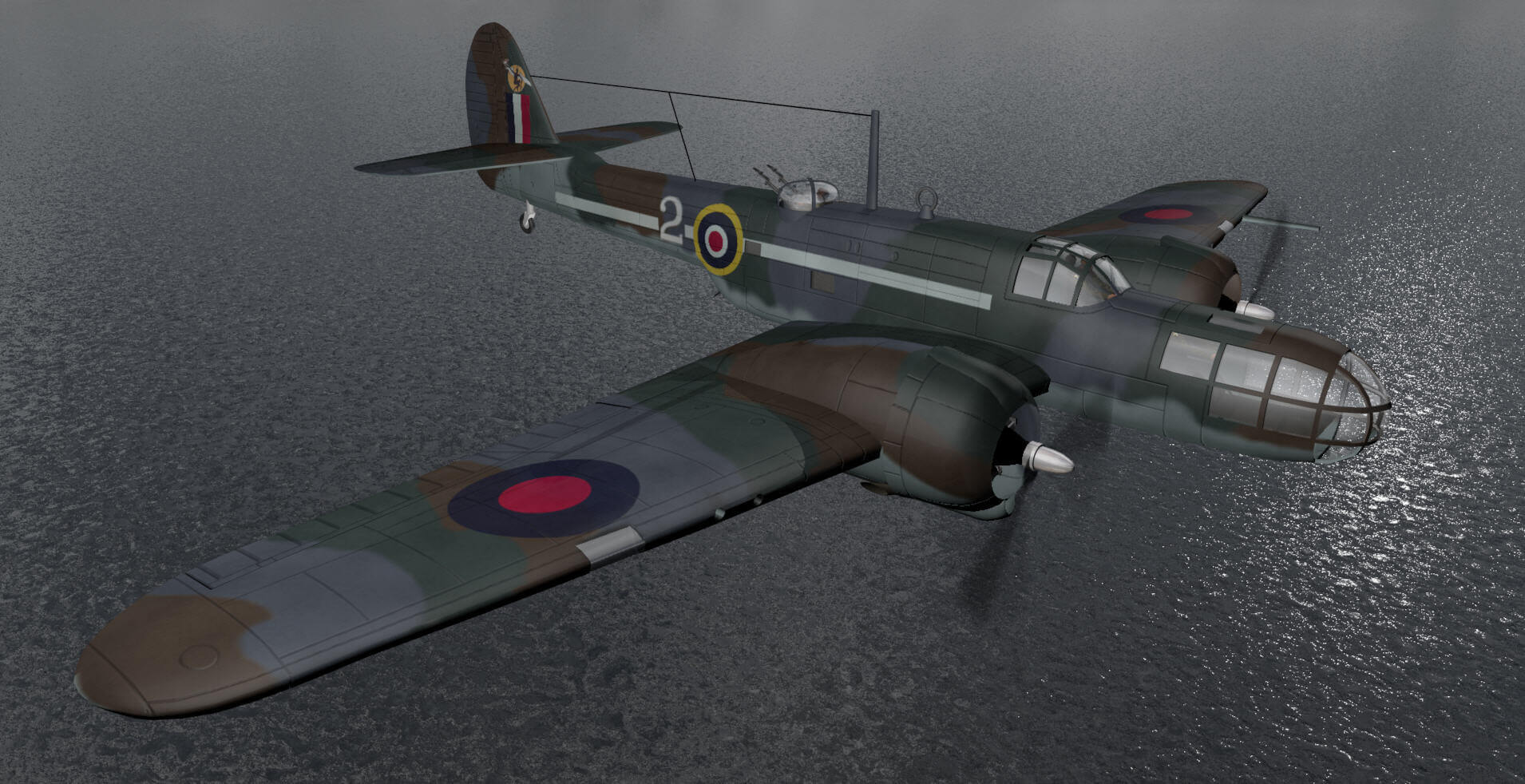 Martin 167 Maryland Mk-1 (RAF) 3D Model by ChipBassChaos