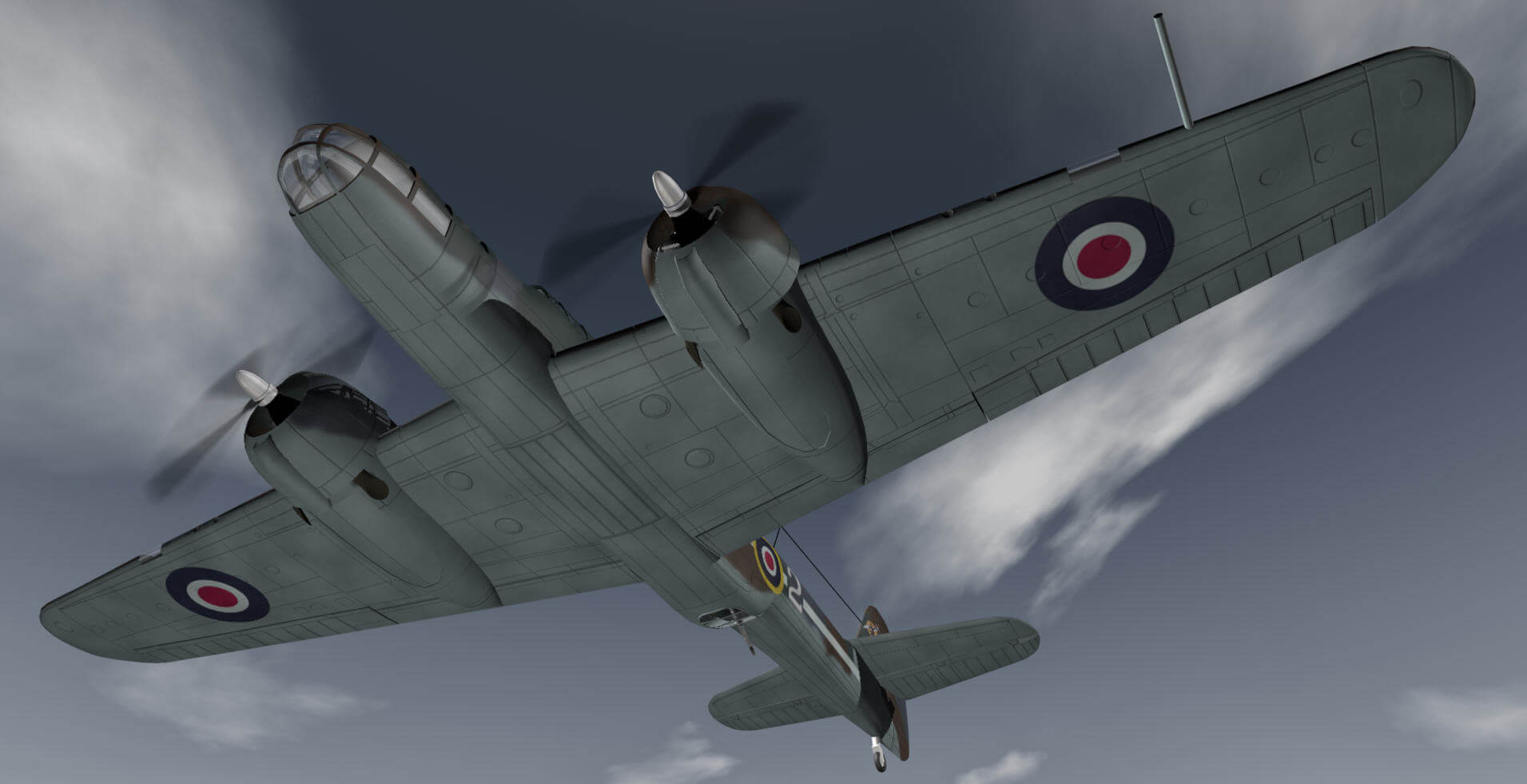 Martin 167 Maryland Mk-1 (RAF) 3D Model by ChipBassChaos