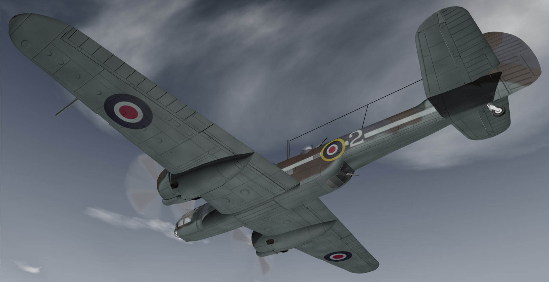 Martin 167 Maryland Mk-1 (RAF) 3D Model by ChipBassChaos