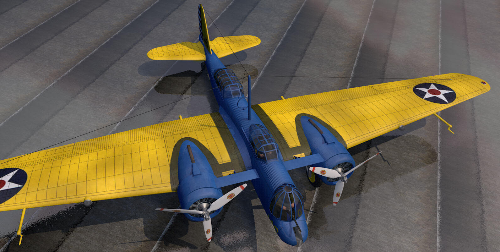 Martin B-10B 3D Model by ChipBassChaos