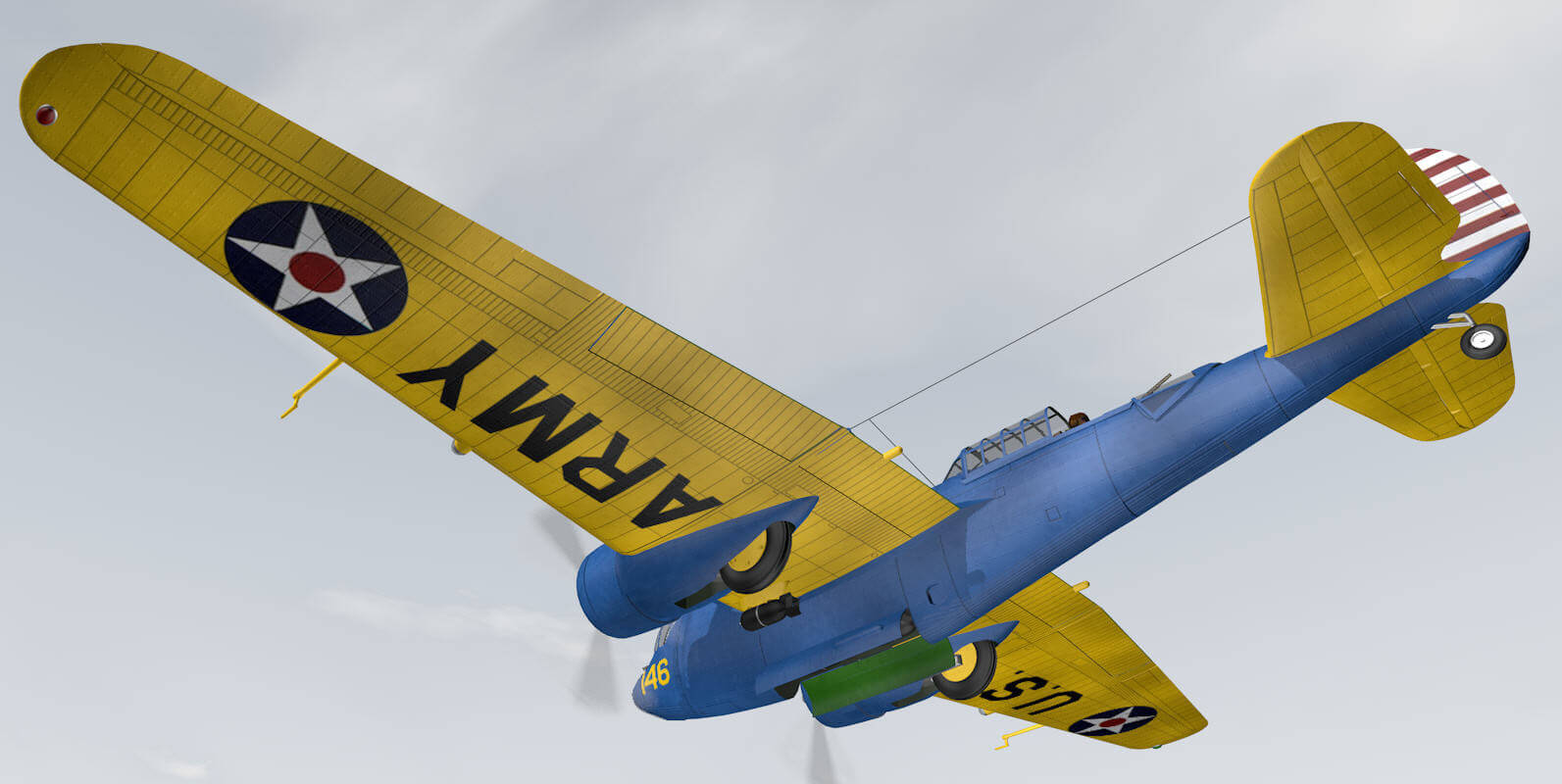 Martin B-10B 3D Model by ChipBassChaos