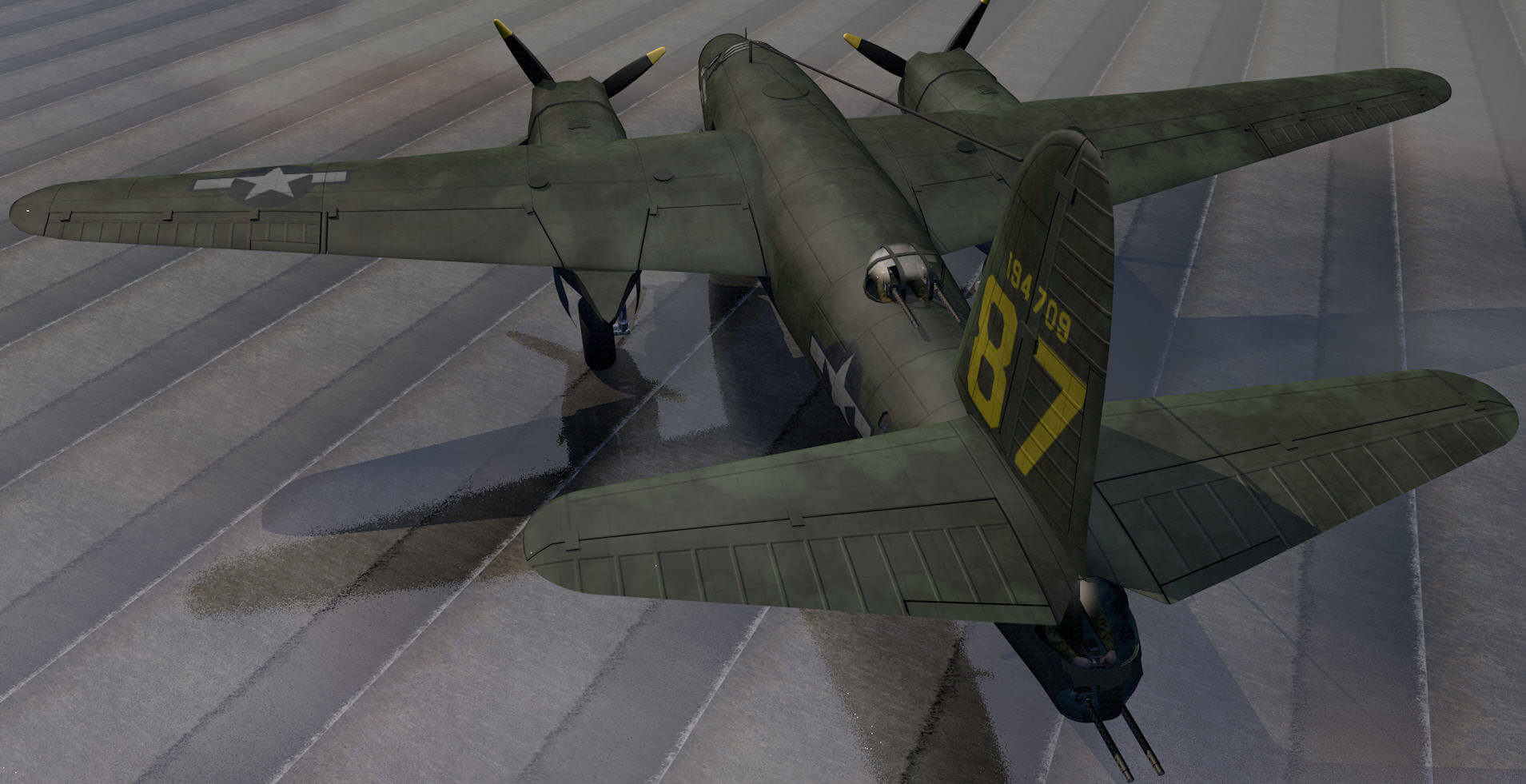 Martin B-26C Marauder 3D Model by ChipBassChaos