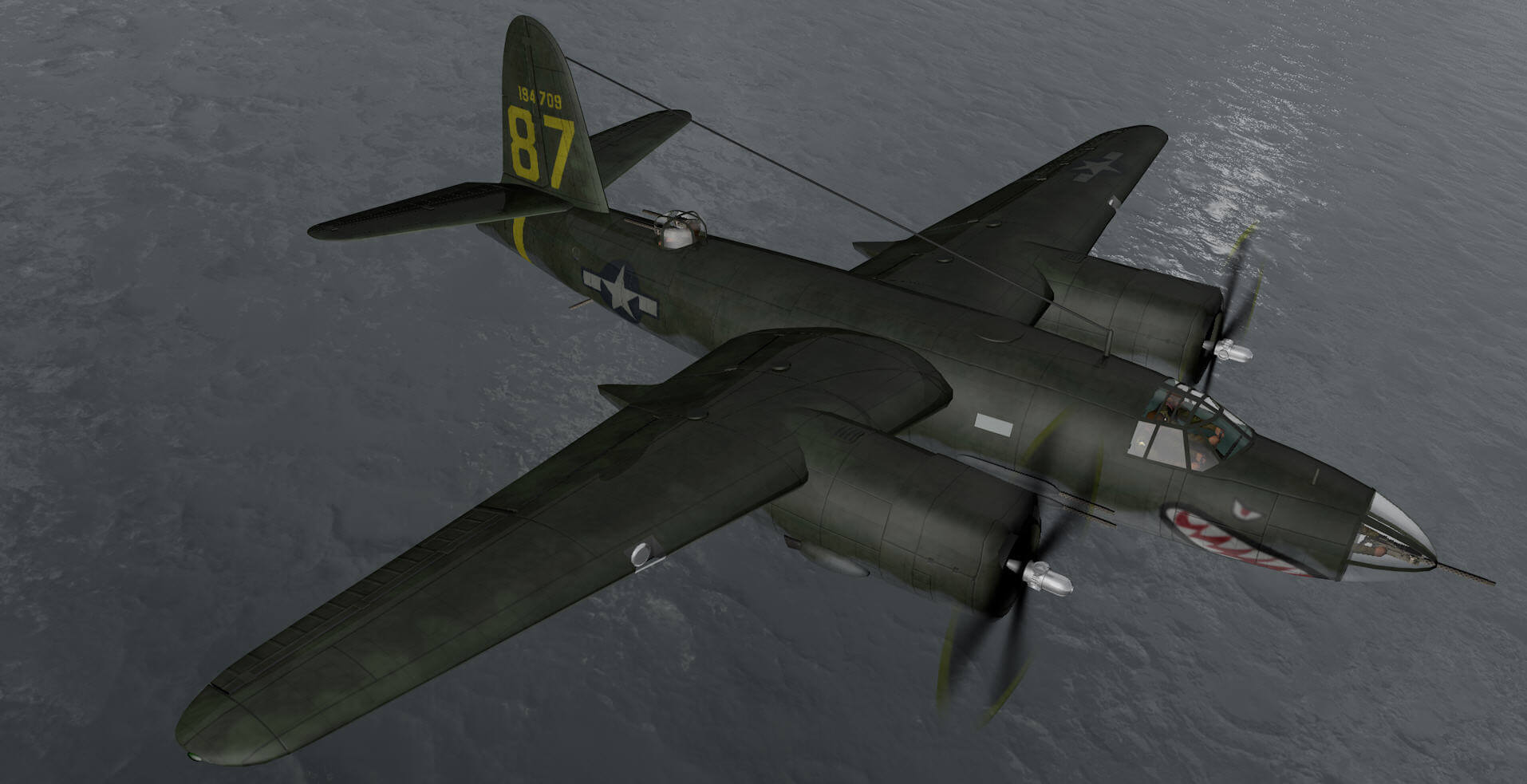 Martin B-26C Marauder 3D Model by ChipBassChaos