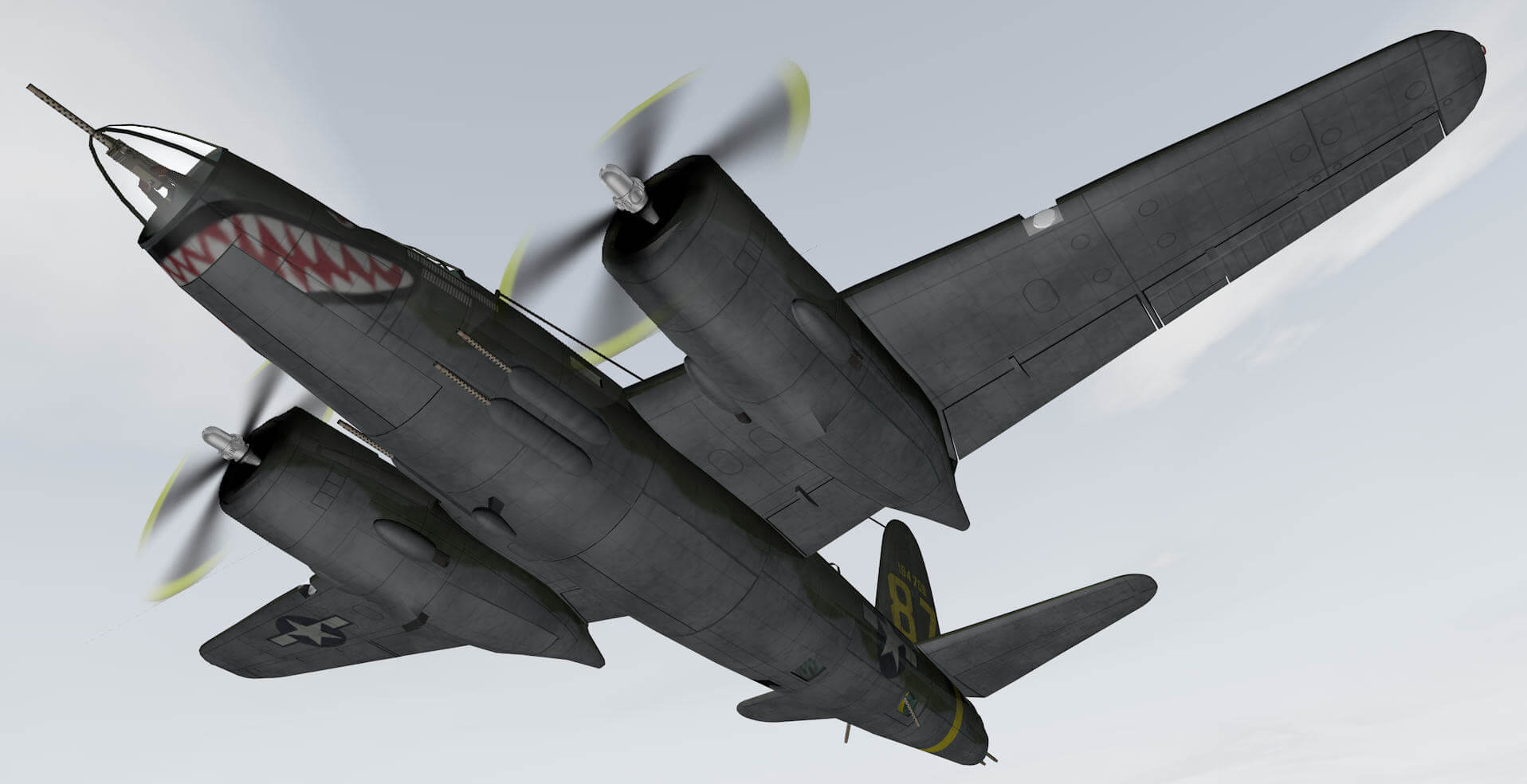 Martin B-26C Marauder 3D Model by ChipBassChaos