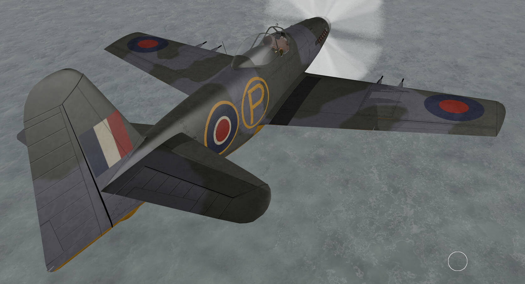 Martin-Baker MB5 3D Model by ChipBassChaos