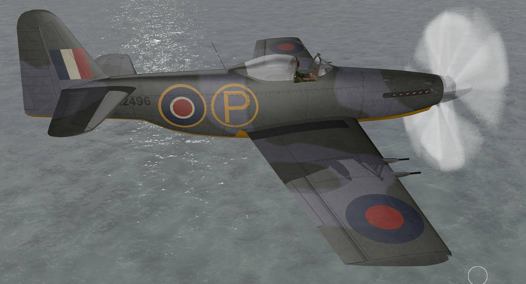 Martin-Baker MB5 3D Model by ChipBassChaos