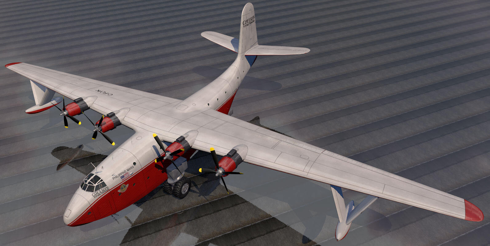 Martin JRM-1 Mars 3D Model by ChipBassChaos