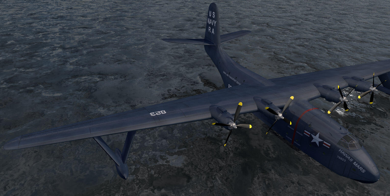 Martin JRM-1 Mars 3D Model by ChipBassChaos