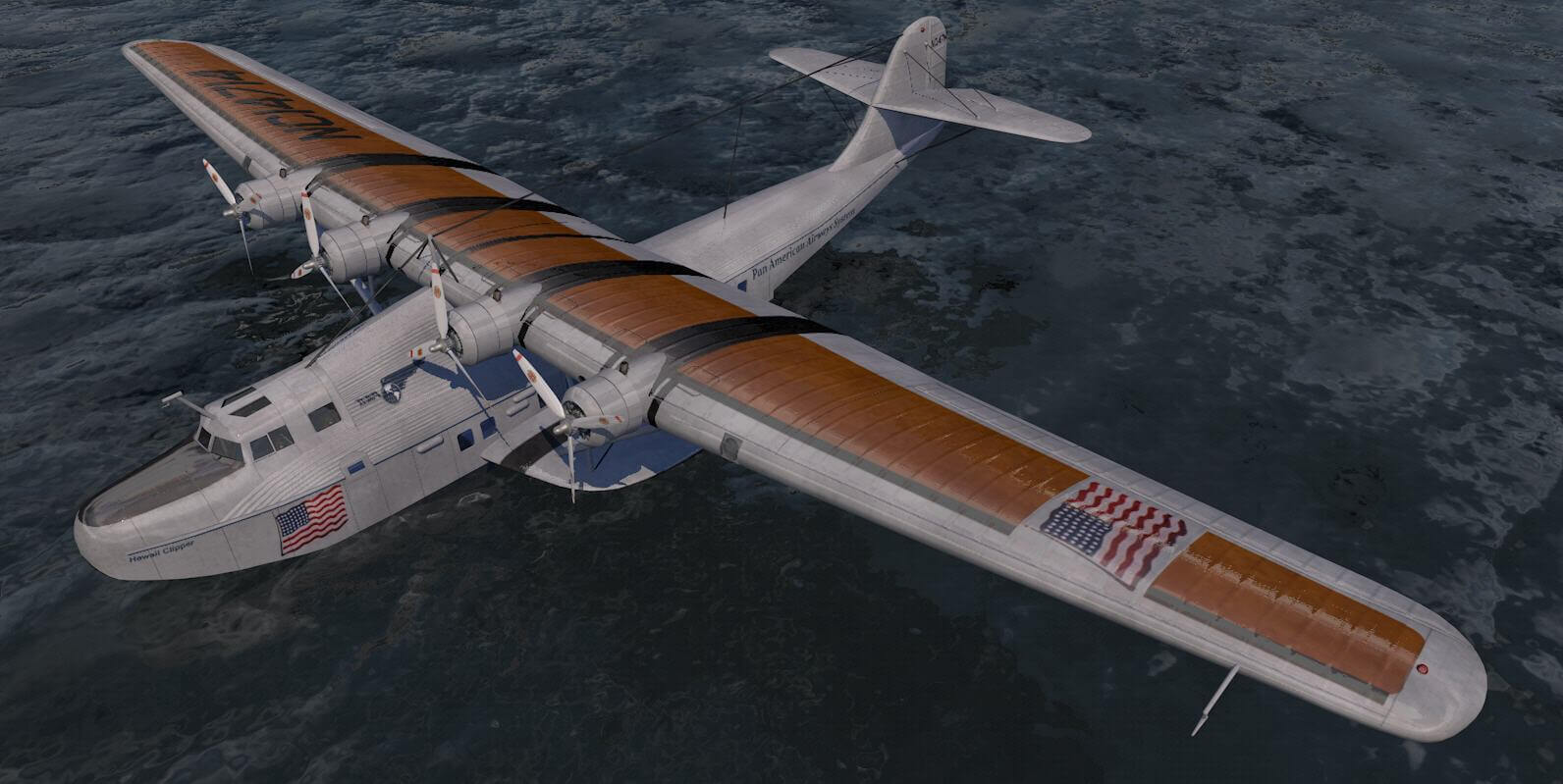 Martin M-130 China Clipper 3D Model by ChipBassChaos