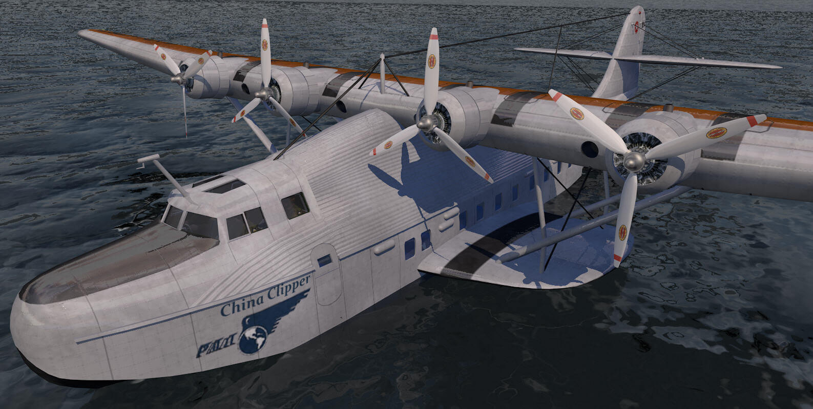 Martin M-130 China Clipper 3D Model by ChipBassChaos
