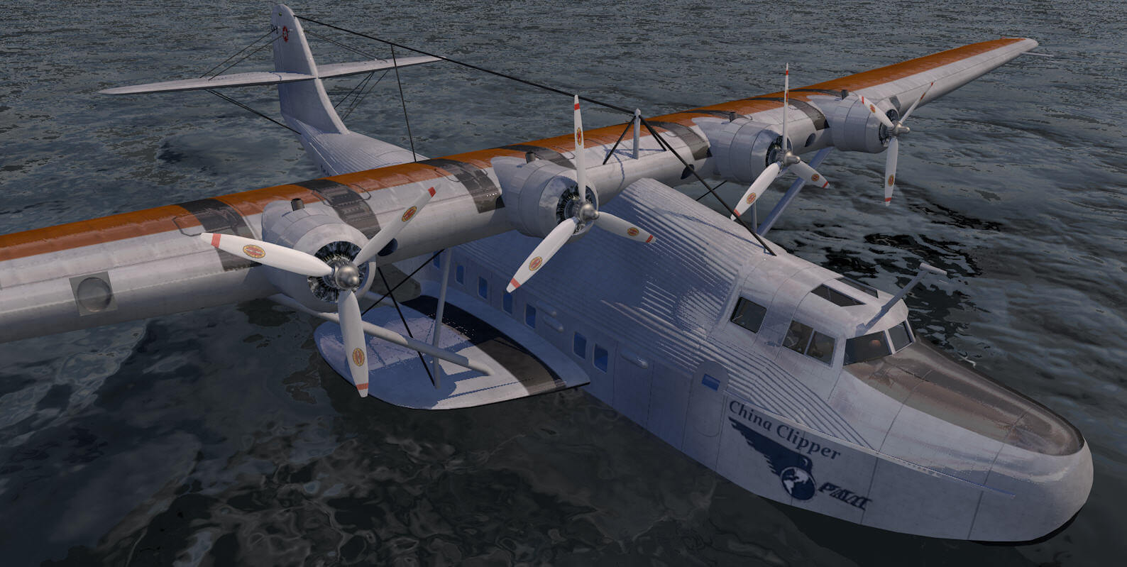 Martin M-130 China Clipper 3D Model by ChipBassChaos