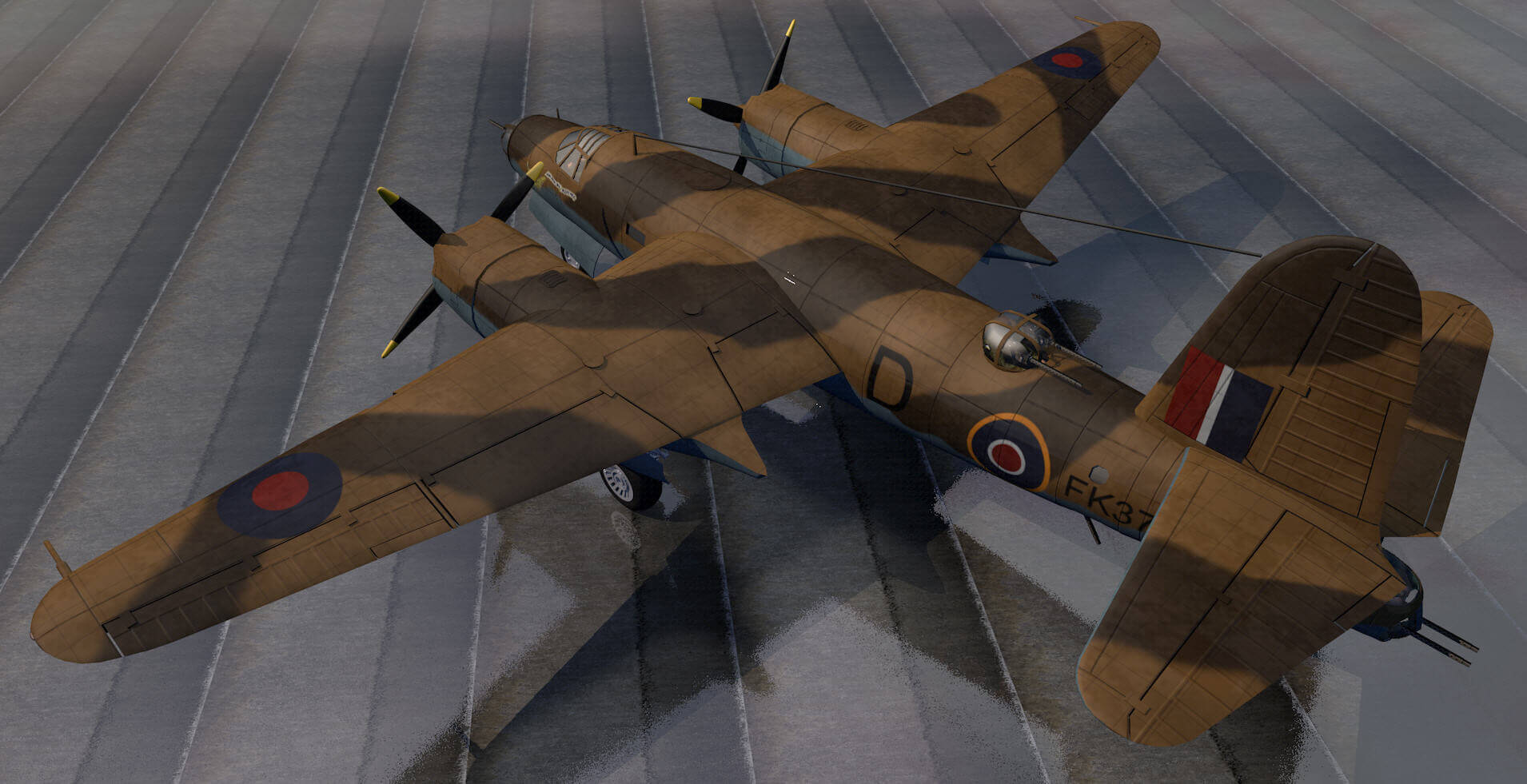 Martin Marauder Mk-1A (RAF) 3D Model by ChipBassChaos