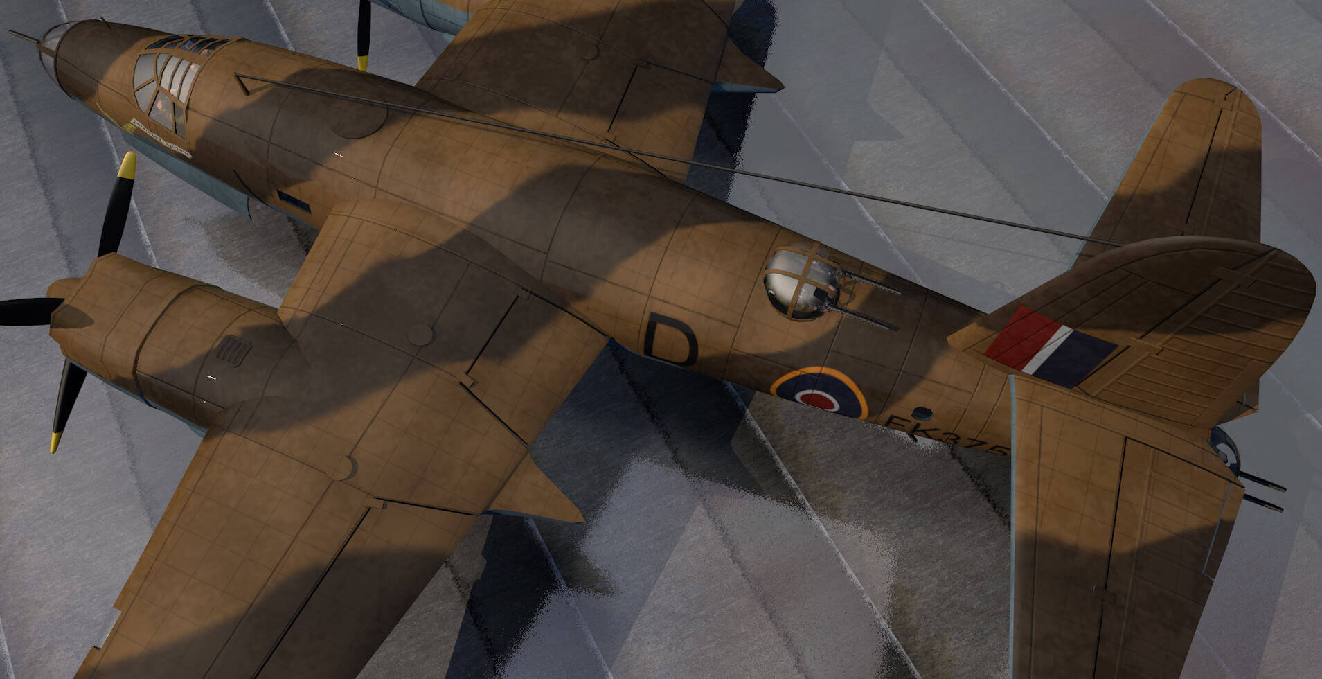 Martin Marauder Mk-1A (RAF) 3D Model by ChipBassChaos