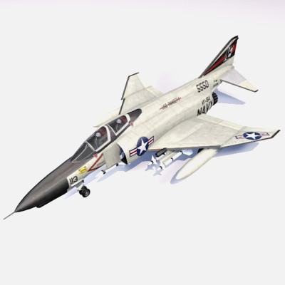 McDonnell Douglas F-4E Phantom 3D Model by ChipBassChaos