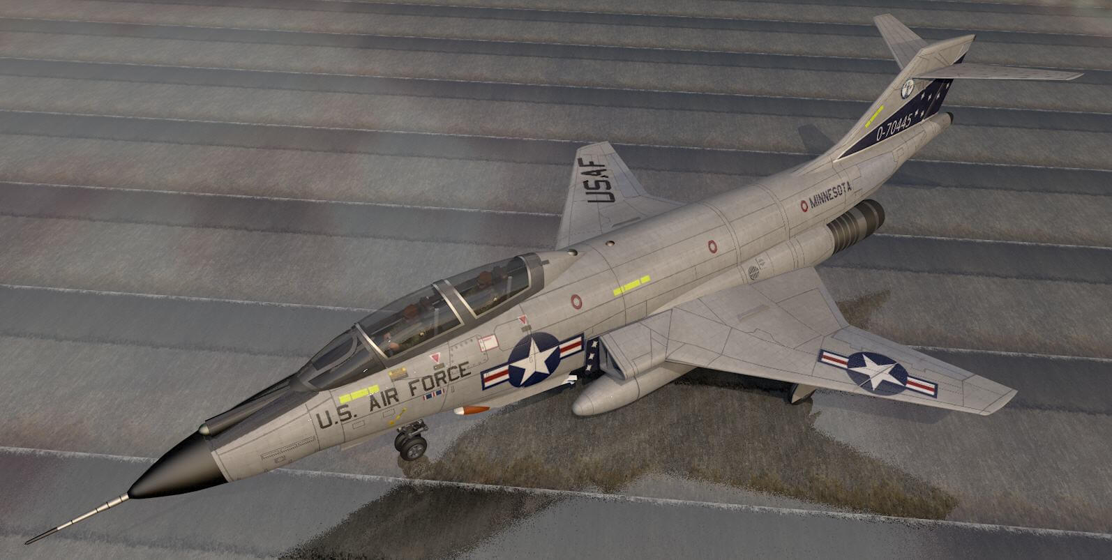McDonnell F-101B Voodoo 3D Model by ChipBassChaos