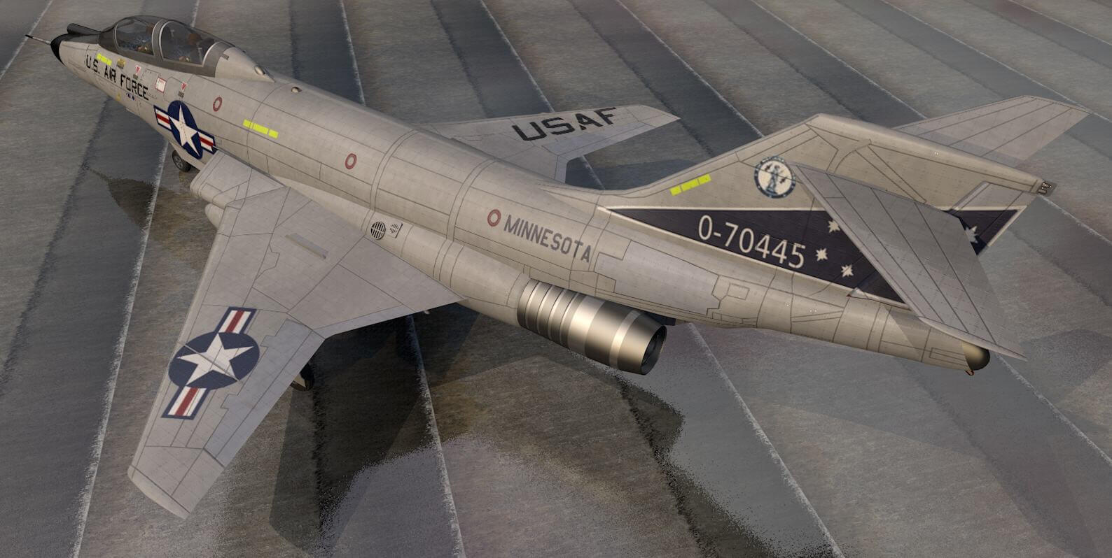 McDonnell F-101B Voodoo 3D Model by ChipBassChaos
