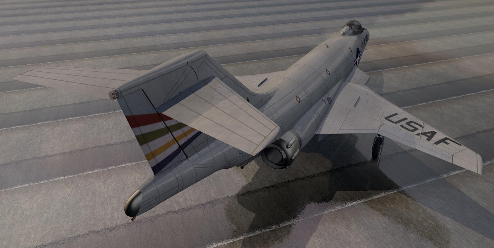 McDonnell F-101C Voodoo 3D Model by ChipBassChaos