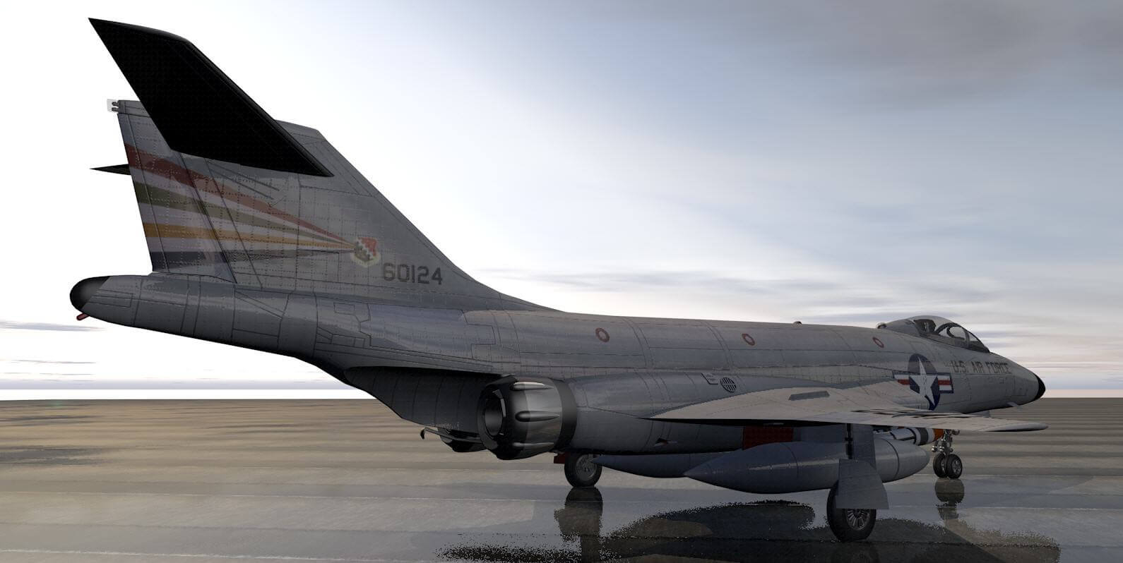 McDonnell F-101C Voodoo 3D Model by ChipBassChaos