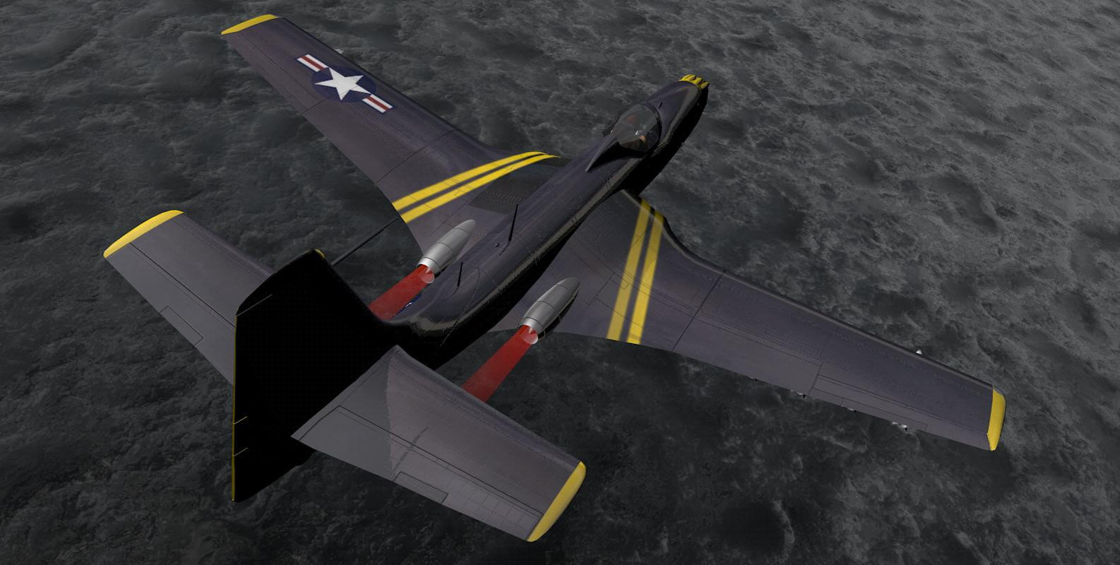 McDonnell FH-1 Phantom 3D Model by ChipBassChaos