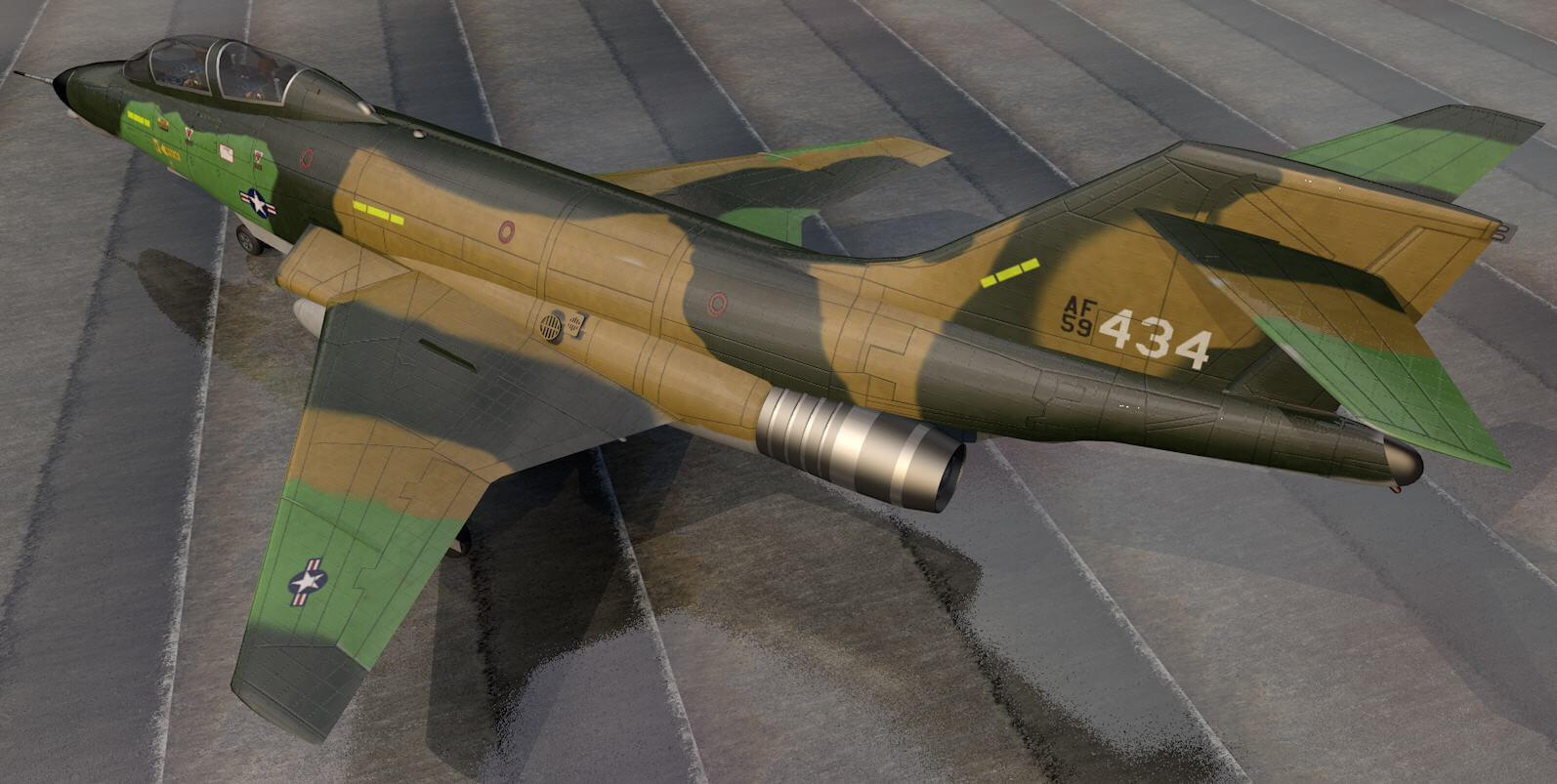 McDonnell RF-101B Voodoo 3D Model by ChipBassChaos