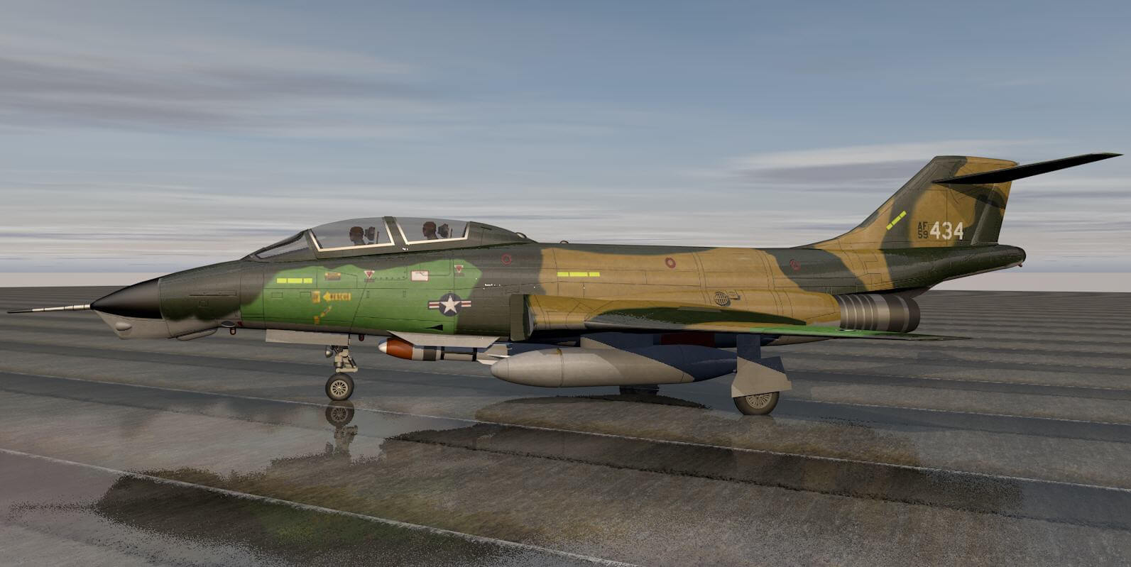 McDonnell RF-101B Voodoo 3D Model by ChipBassChaos