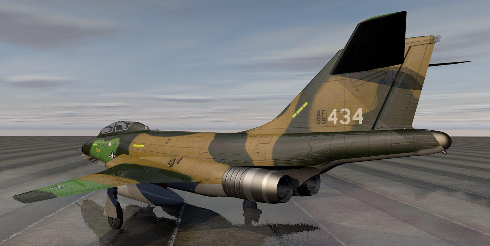 McDonnell RF-101B Voodoo 3D Model by ChipBassChaos