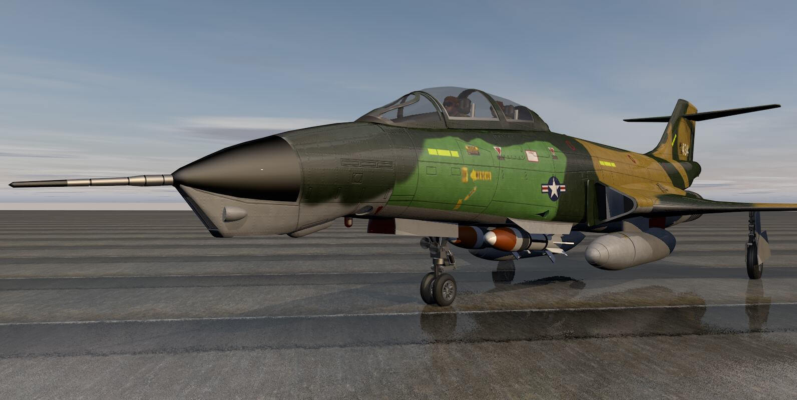 McDonnell RF-101B Voodoo 3D Model by ChipBassChaos