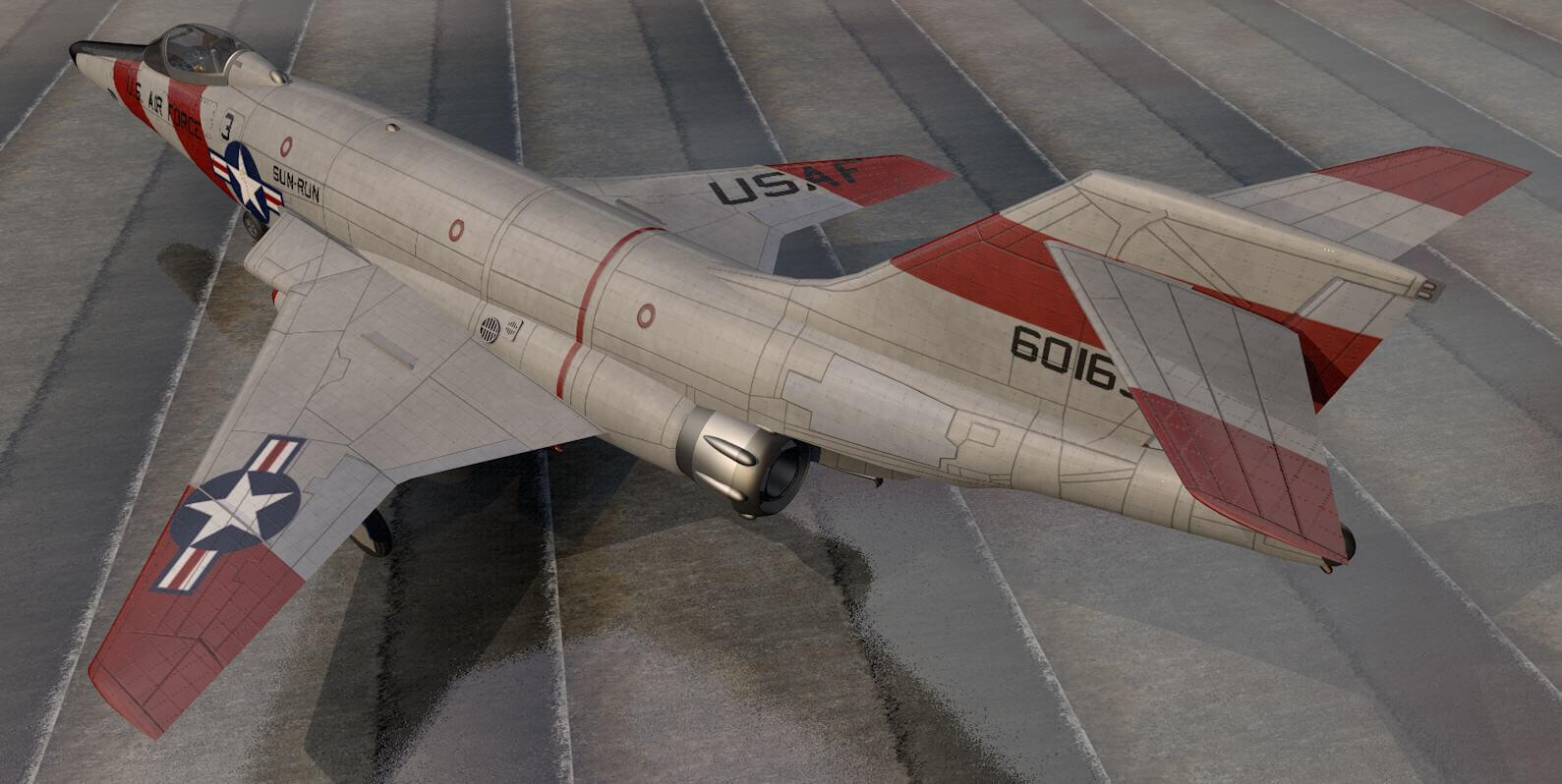 McDonnell RF-101C Voodoo 3D Model by ChipBassChaos