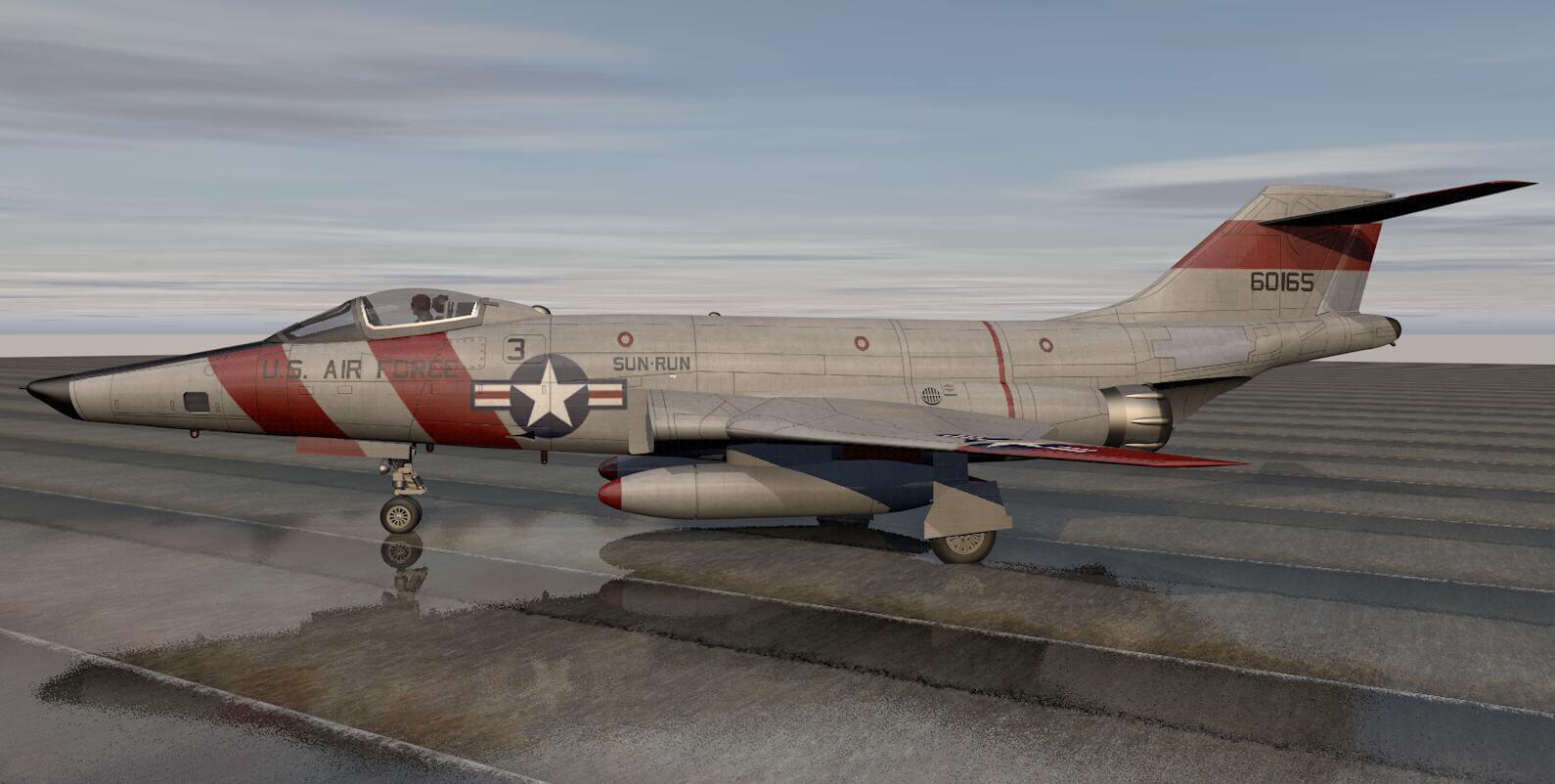 McDonnell RF-101C Voodoo 3D Model by ChipBassChaos