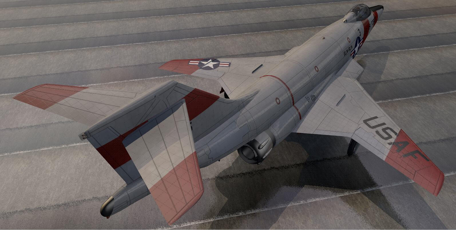 McDonnell RF-101C Voodoo 3D Model by ChipBassChaos