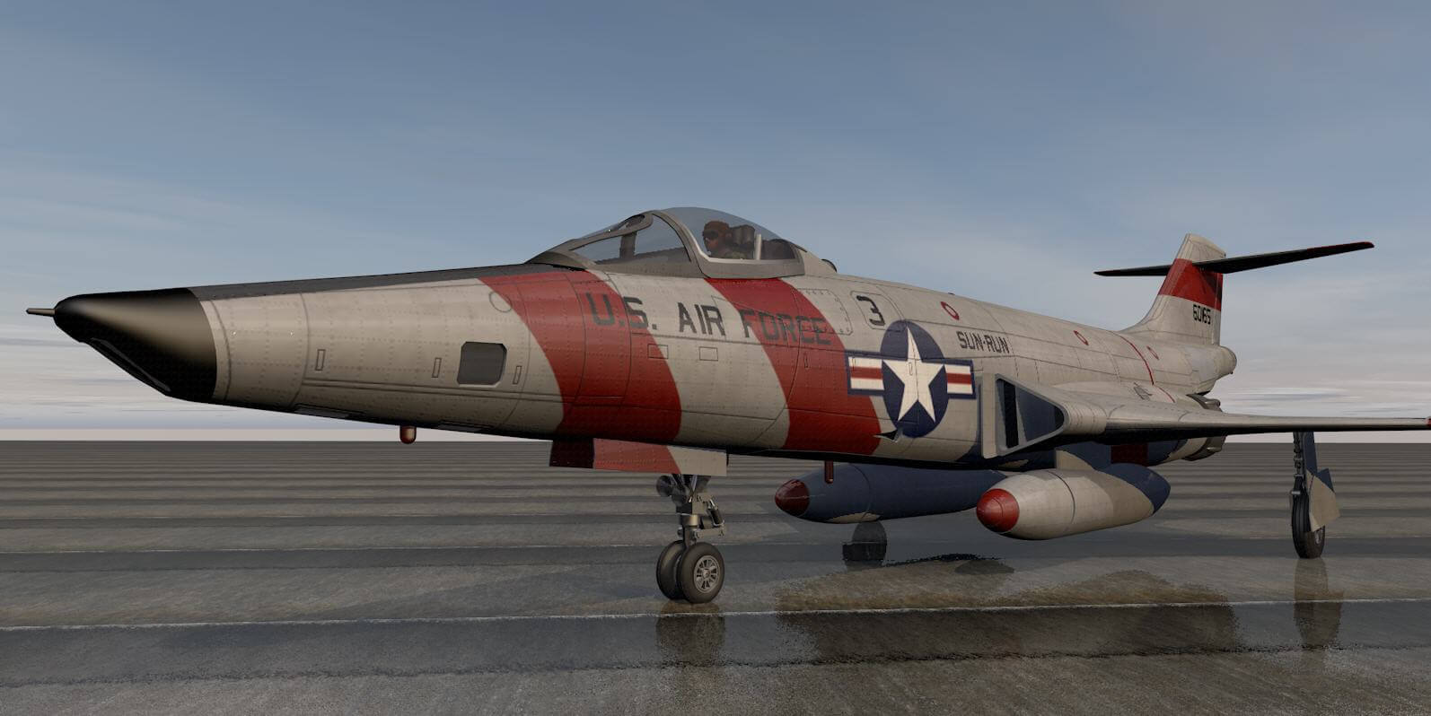McDonnell RF-101C Voodoo 3D Model by ChipBassChaos