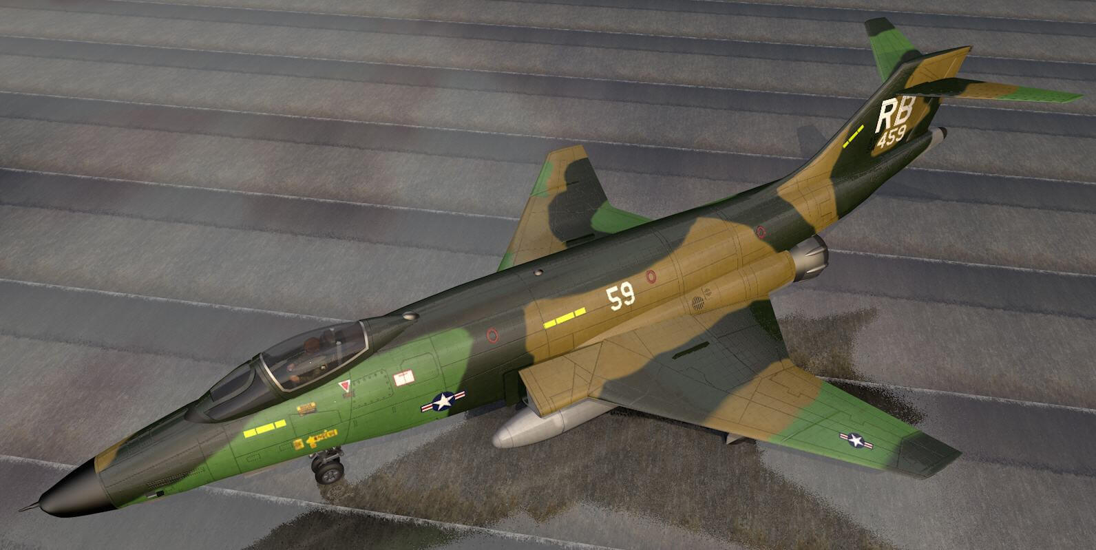 McDonnell RF-101G Voodoo 3D Model by ChipBassChaos
