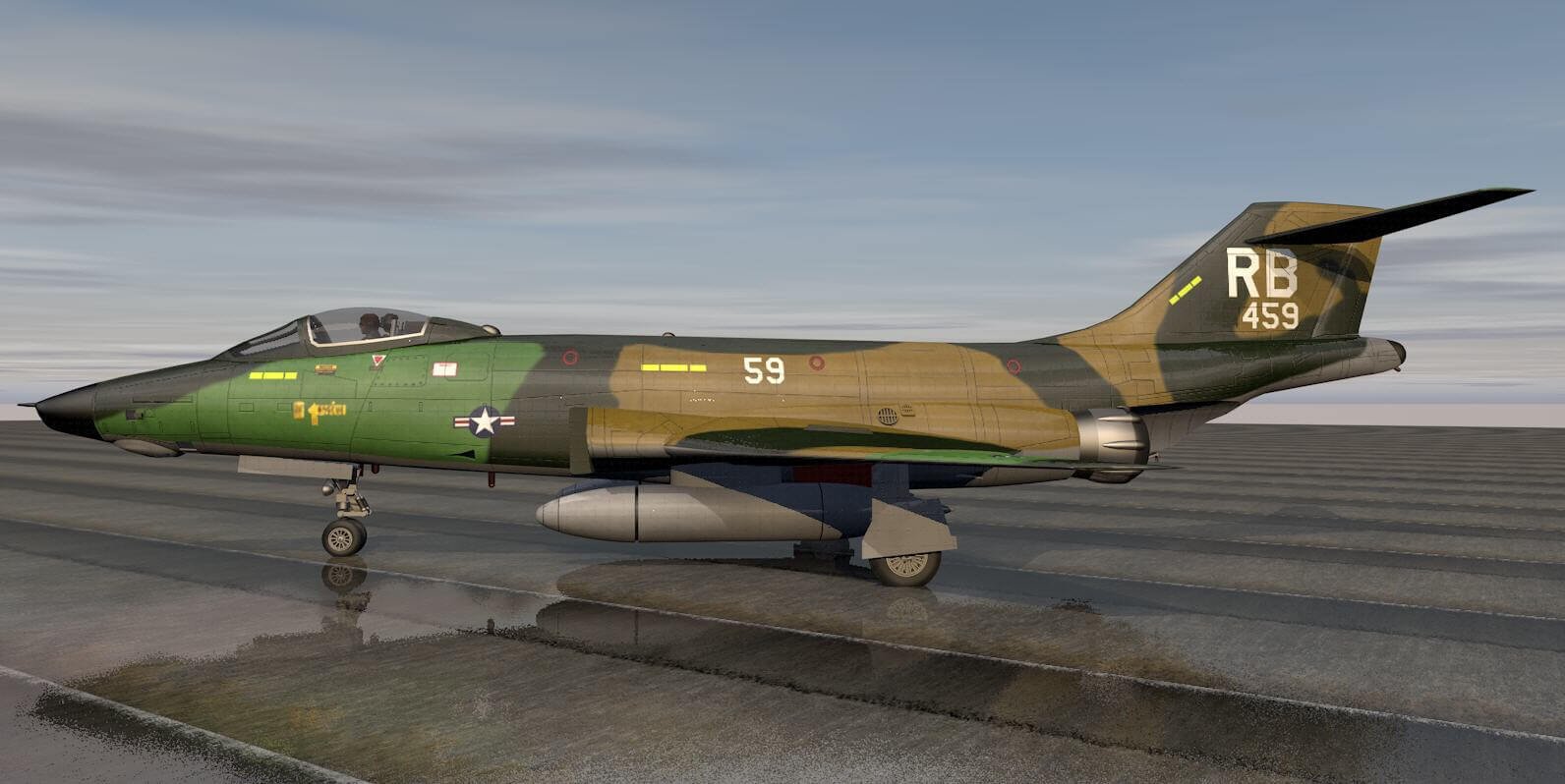 McDonnell RF-101G Voodoo 3D Model by ChipBassChaos