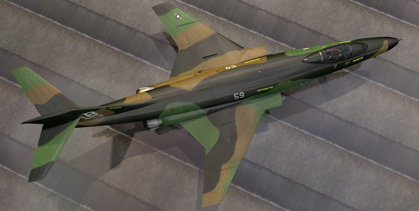 McDonnell RF-101G Voodoo 3D Model by ChipBassChaos