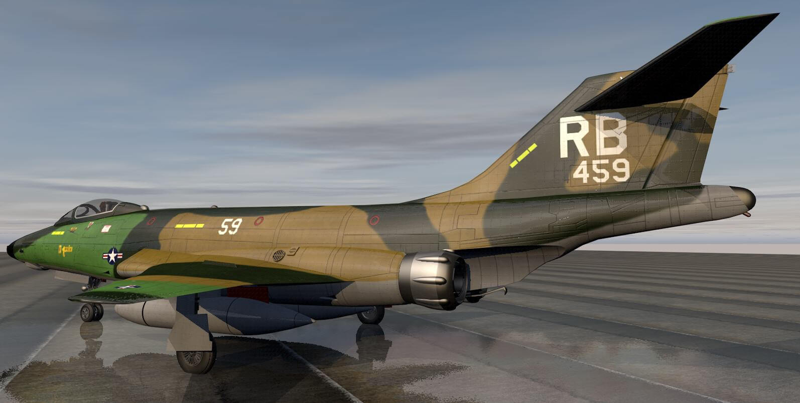 McDonnell RF-101G Voodoo 3D Model by ChipBassChaos