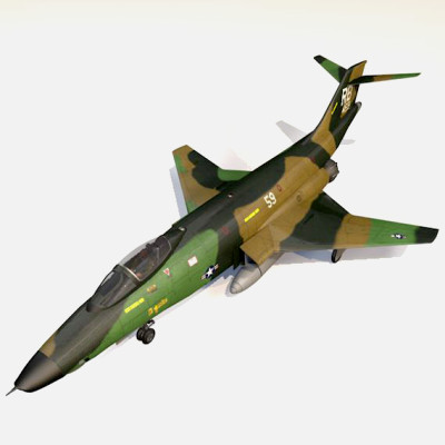 McDonnell RF-101G Voodoo 3D Model by ChipBassChaos