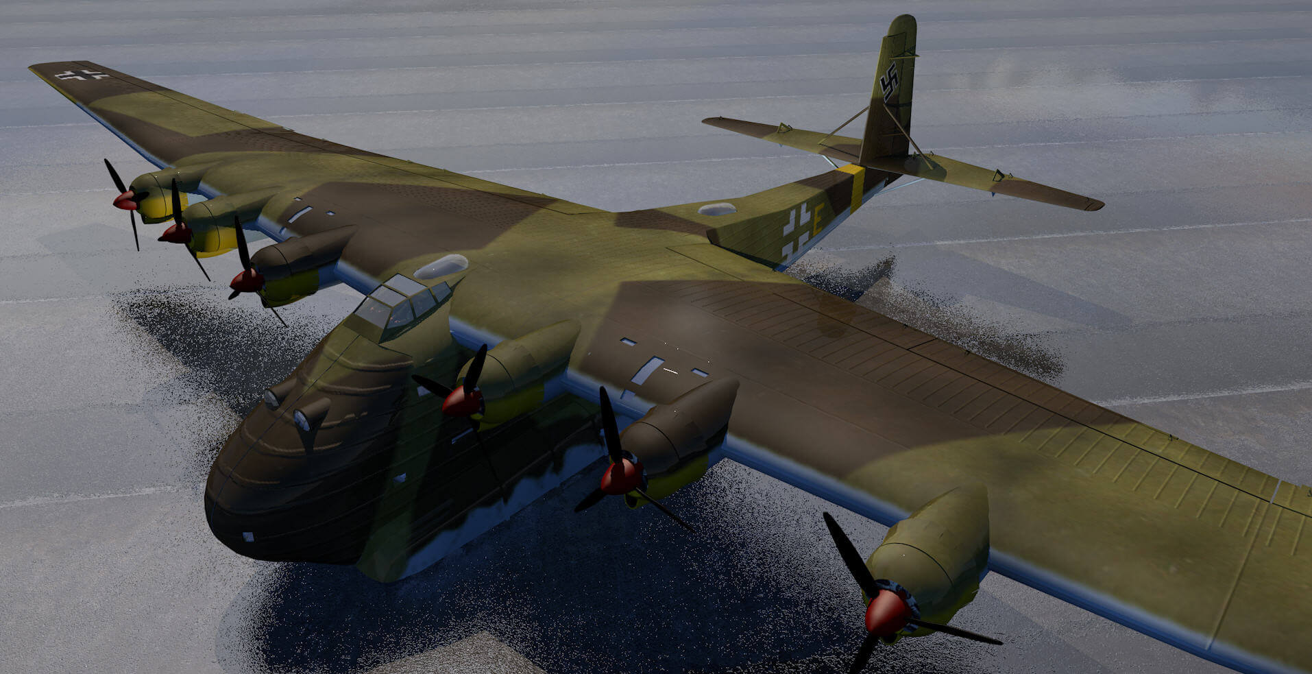 Messerschmitt Me-323D-6 Gigant 3D Model by ChipBassChaos