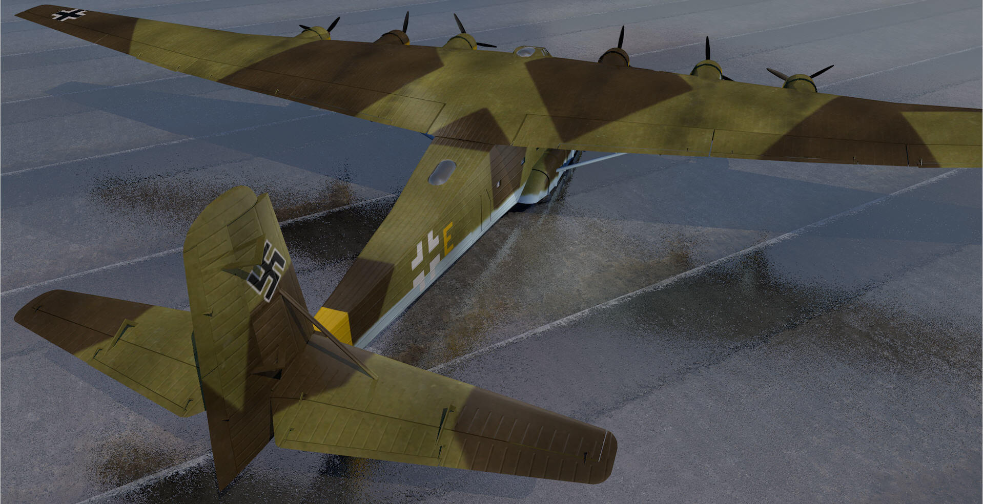 Messerschmitt Me-323D-6 Gigant 3D Model by ChipBassChaos