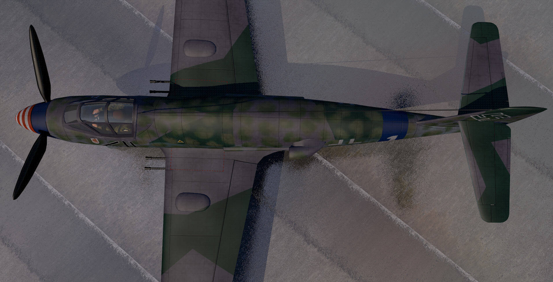 Messerschmitt Me-509 3D Model by ChipBassChaos