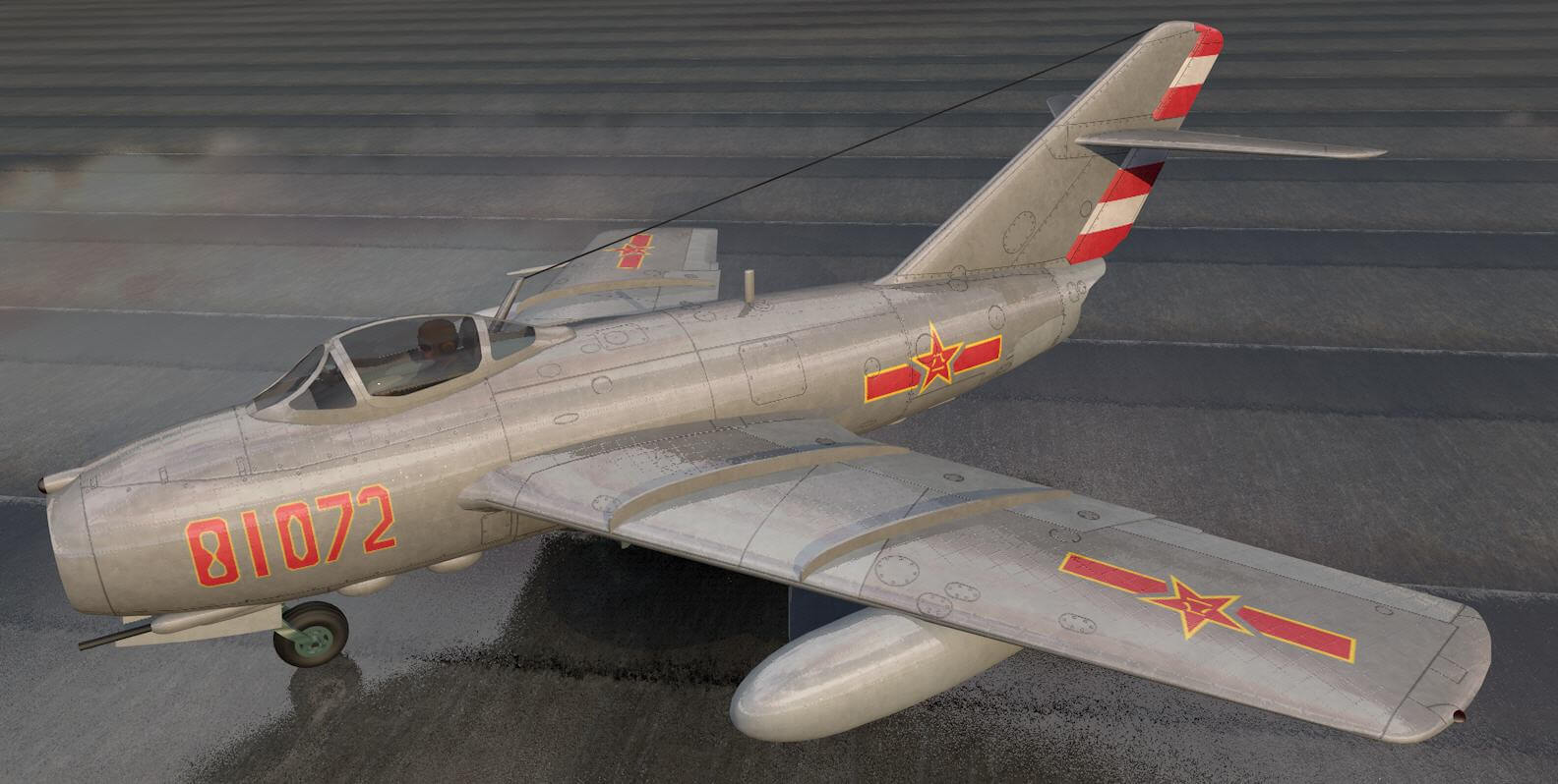 Mikoyan-Gurevich MIG-15 Fagot 3D Model by ChipBassChaos