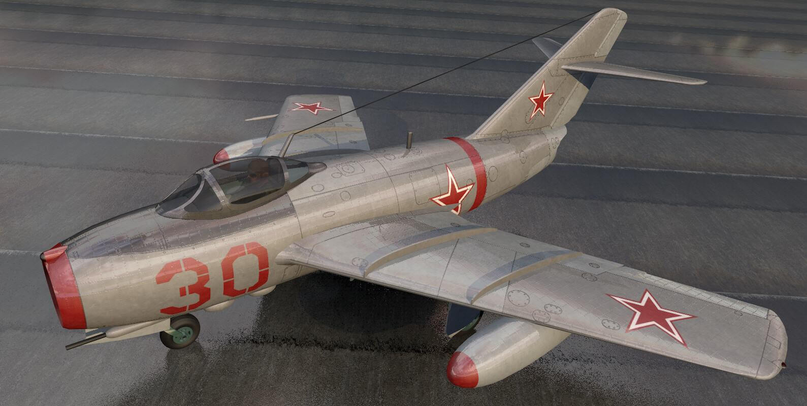 Mikoyan-Gurevich MIG-15 Fagot 3D Model by ChipBassChaos