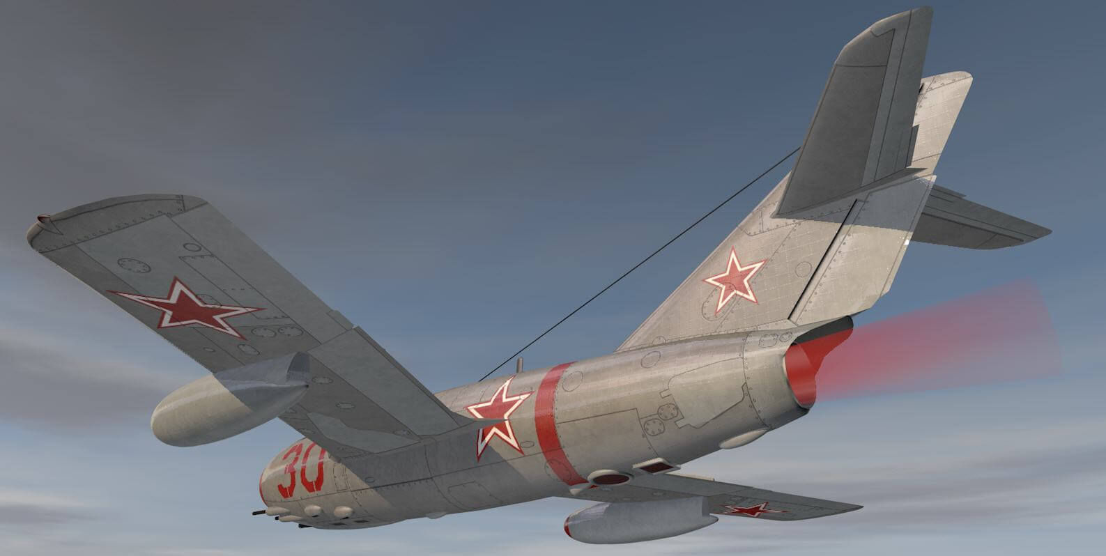 Mikoyan-Gurevich MIG-15 Fagot 3D Model by ChipBassChaos